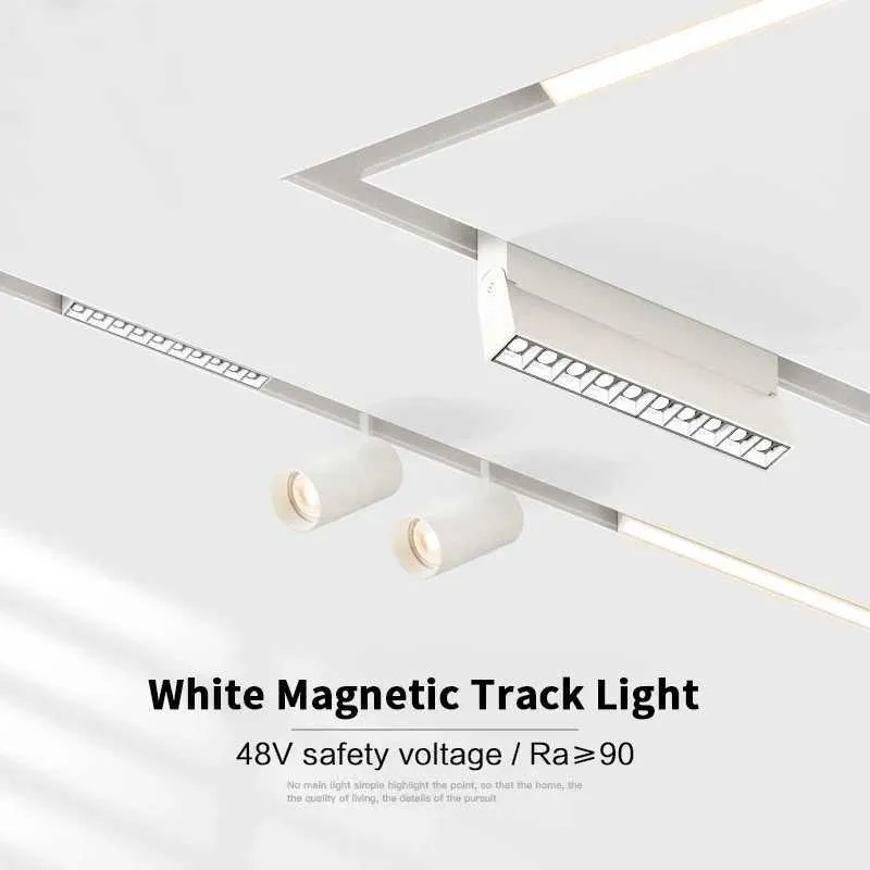 Magnetic LED Track Light System 48V Tuya Zigbee DALI Smart Dimmable ...