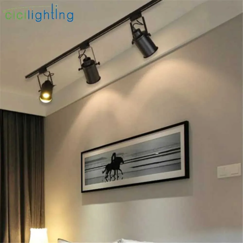 CL240730 5W LED Track Lights Vintage Black COB... From Casual_love_l ...