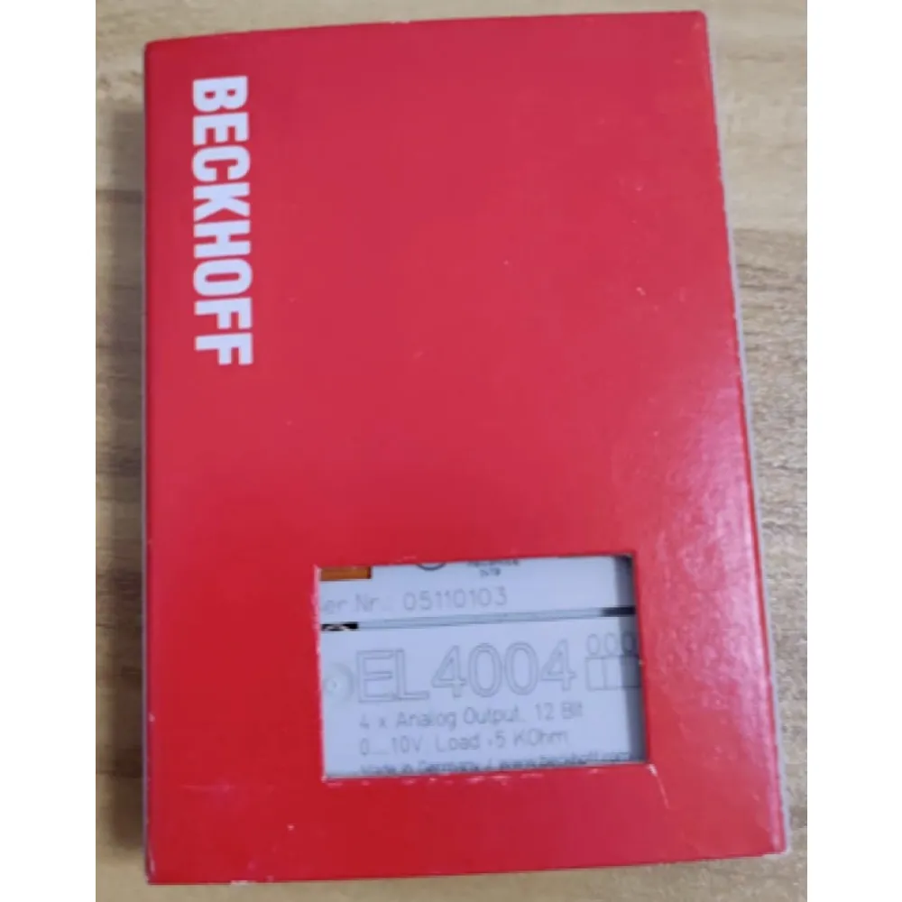 Beckhoff EL4004 وحدة الإخراج التناظرية من 4 قنوات محطة EtherCat للأتمتة ...