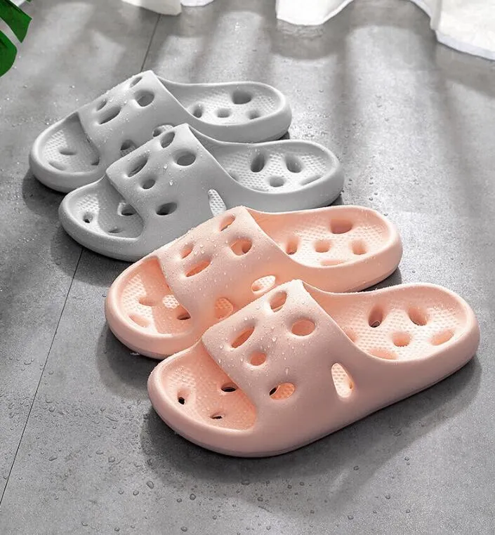 Designer Foam Slides with Box - Flat Platform rubber slippers for ...