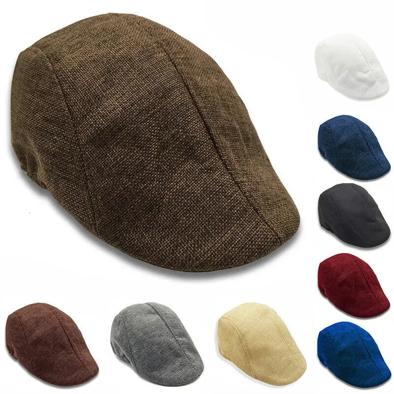 Autumn Beret Caps For Men And Women Vintage Linen... From Xuan05, $8.22 ...