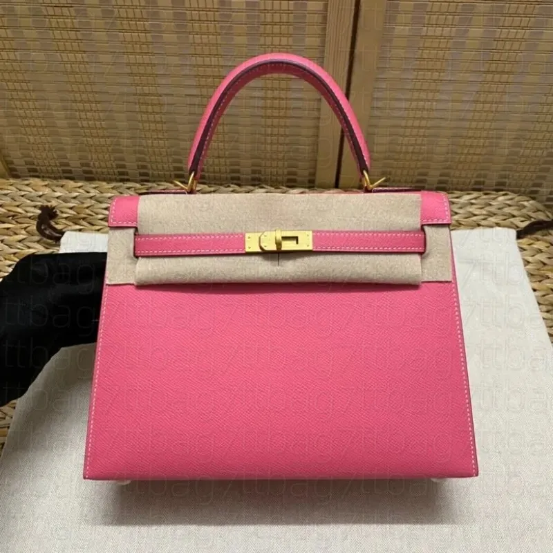 Luxury Real Leather Handmade Tote Bags Designer Crossbody Bag For Women ...
