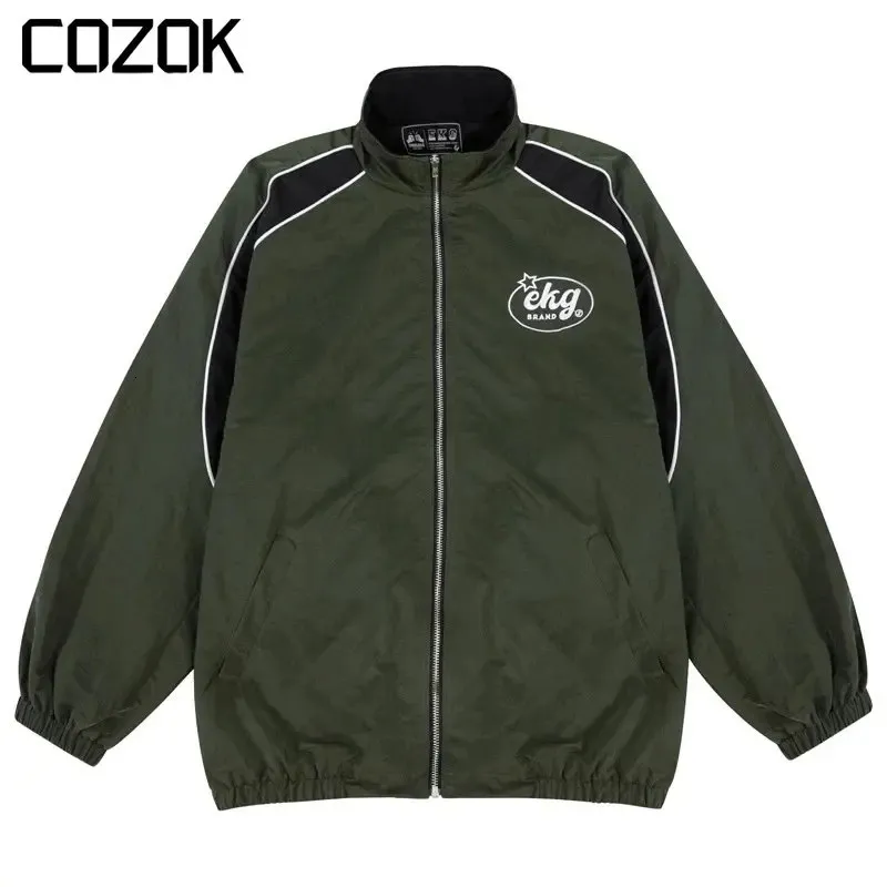 DHgate.com:Men's Vintage Baseball Jacket, Windbreaker Unisex Spring ...