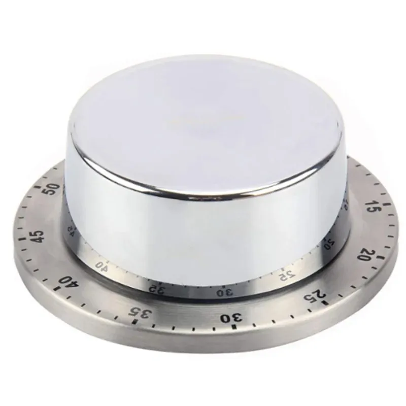 Stainless Steel Magnetic Base kitchen timers - 60 Minutes of Easy Cooking