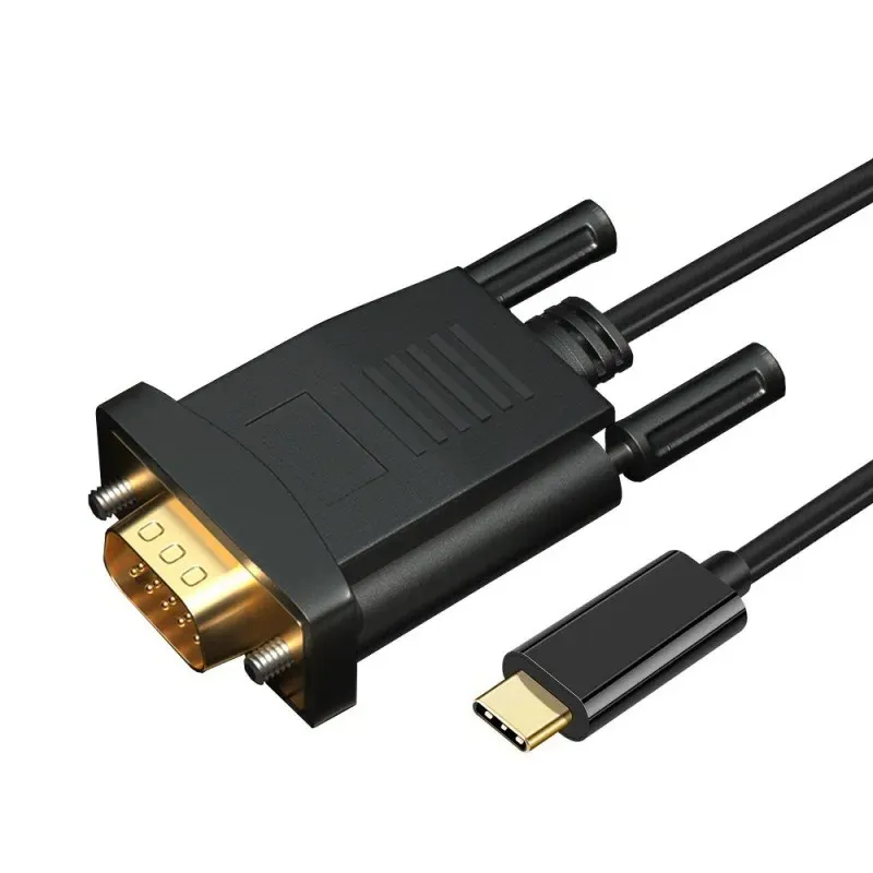 DHgate.com:[Type-C to VGA Cable] (2024) - 1.8M Type-C to VGA Adapter ...