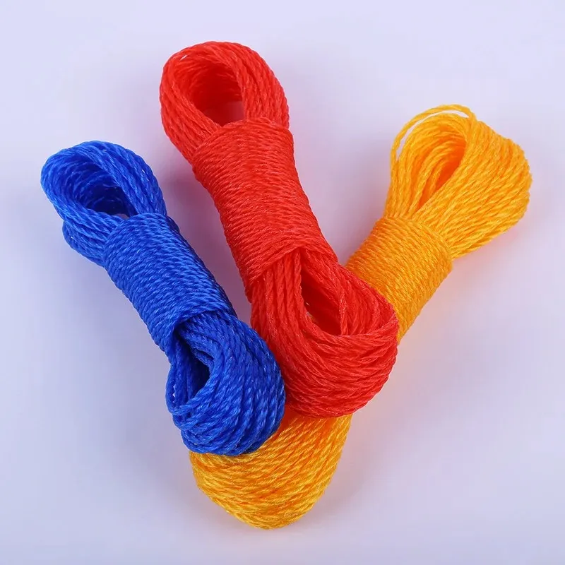 10M Colorful Nylon clothesline line Hanger Cord for Daily Outdoor ...