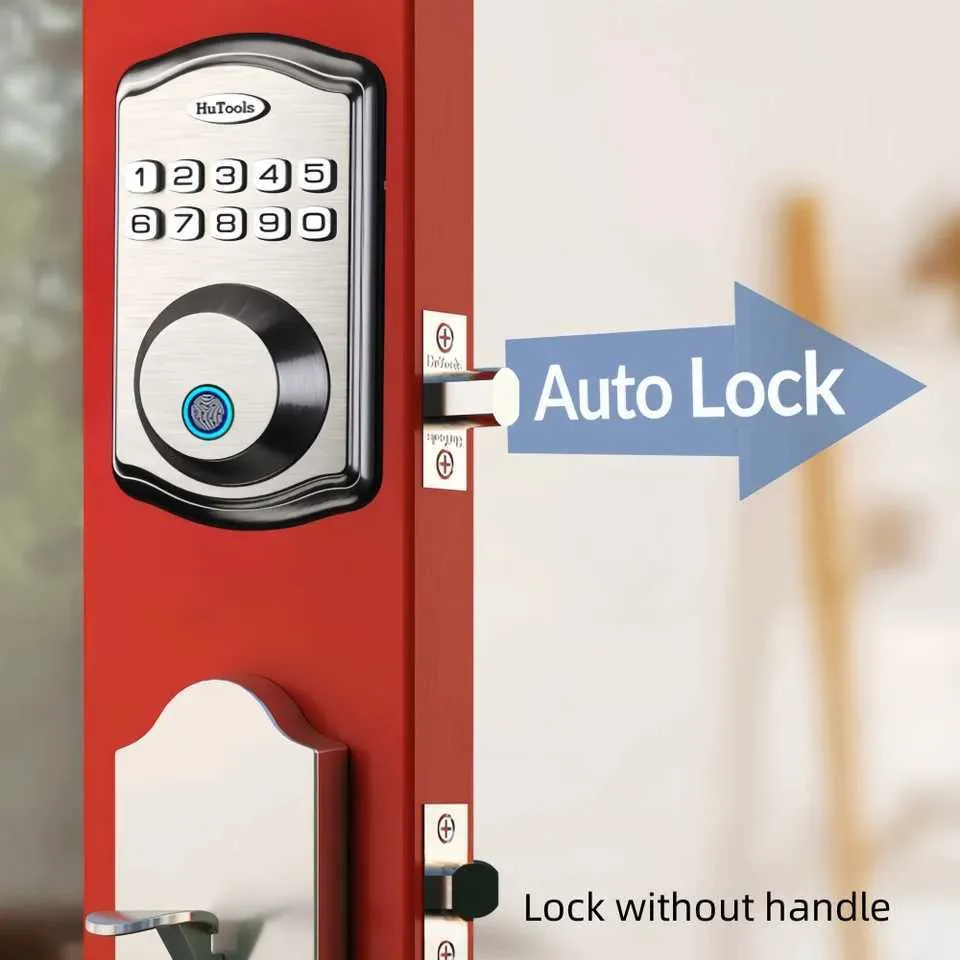 Smart Keypad Hafele Digital Door Lock With Fingerprint Entry, 20 Touch ...