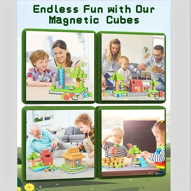 DHgate.com:Magnetic Building Blocks Set - DIY Creative Construction ...