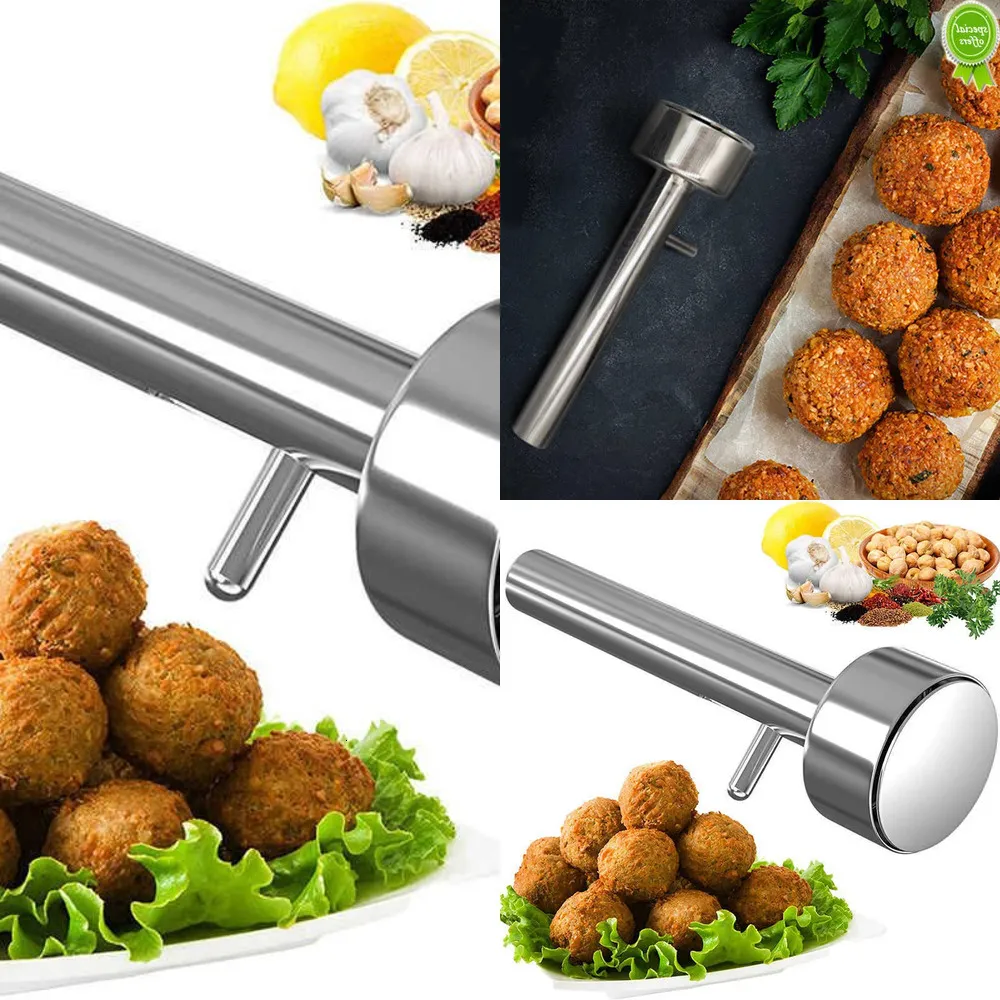 Stainless Steel Falafel Scoop Mold - Meatball Maker, Press, and Hine ...