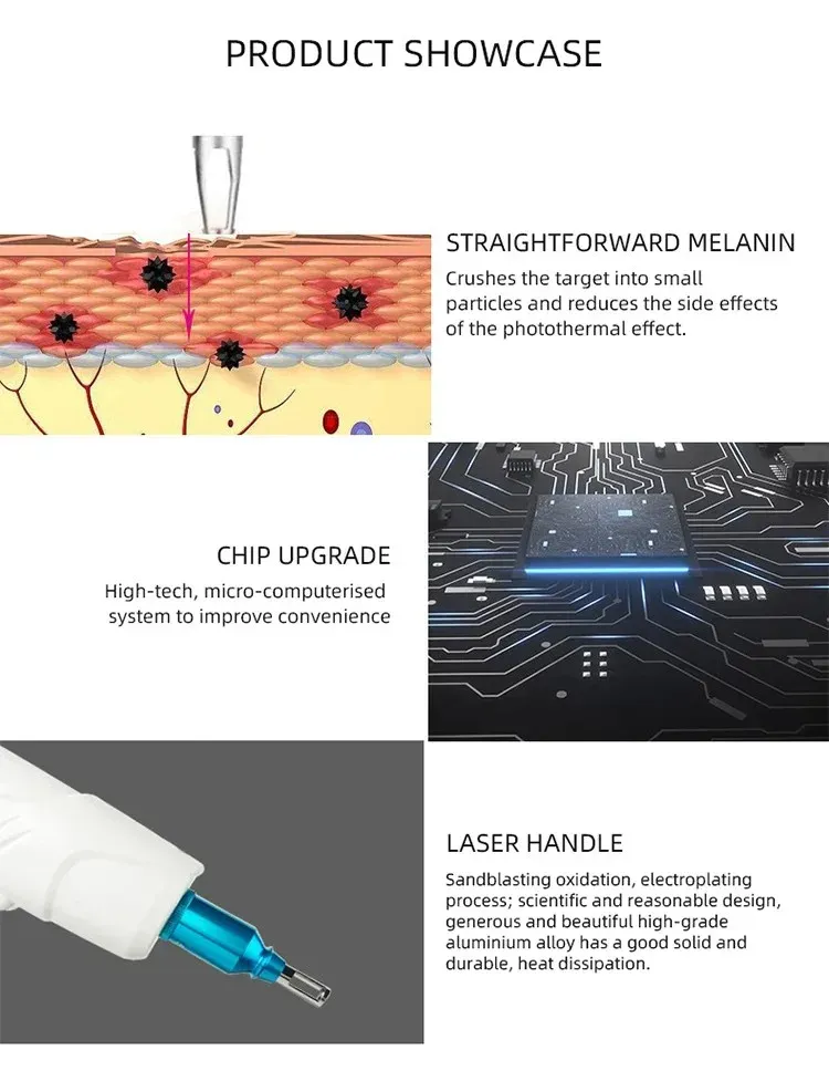 Portable Device for Skin Rejuvenation with Nd Yag Laser 1064nm, 1320nm ...