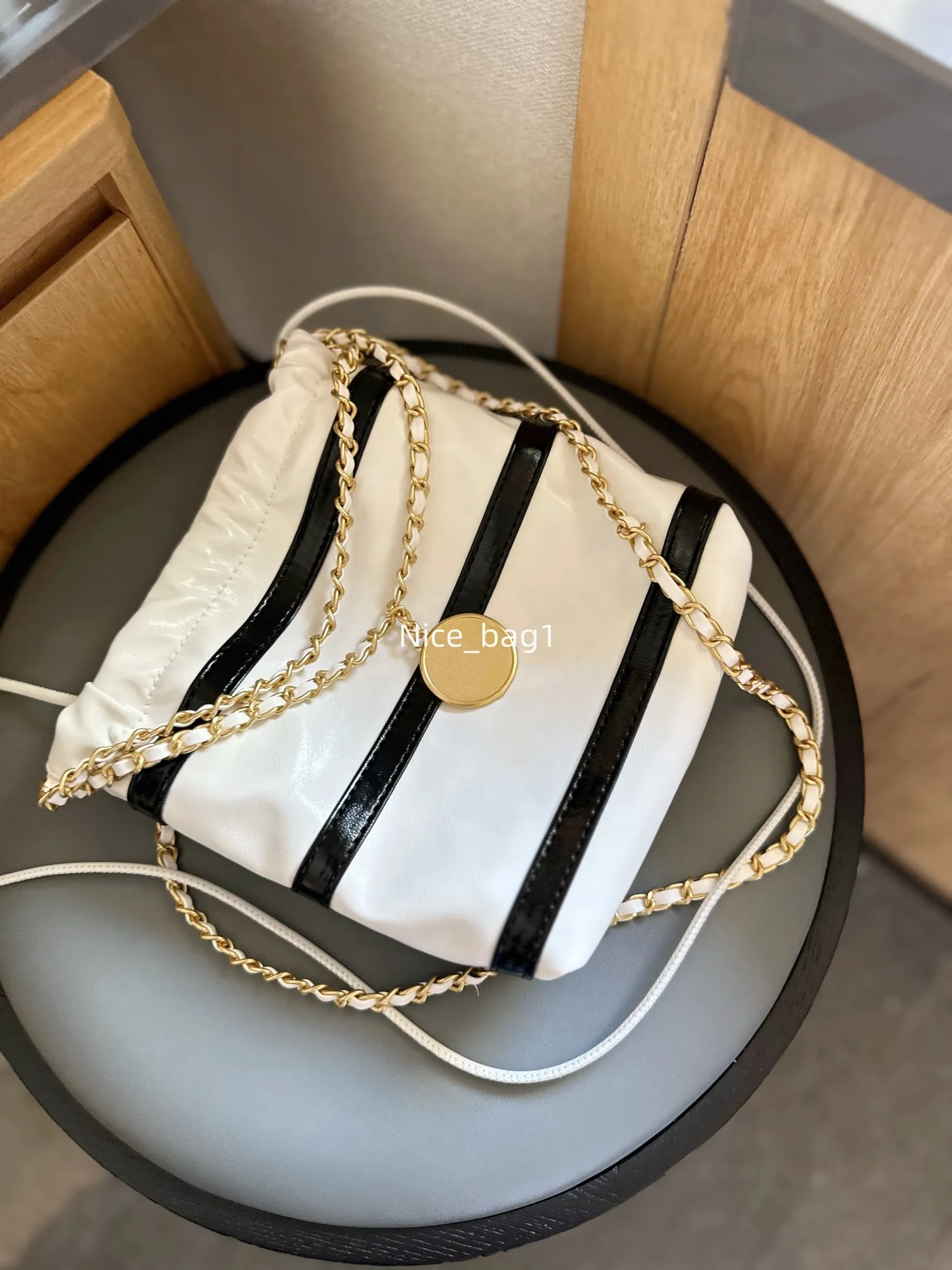 Luxury Designer CC Lady Weekender Tote Bag With Hobo Chain Perfect For ...