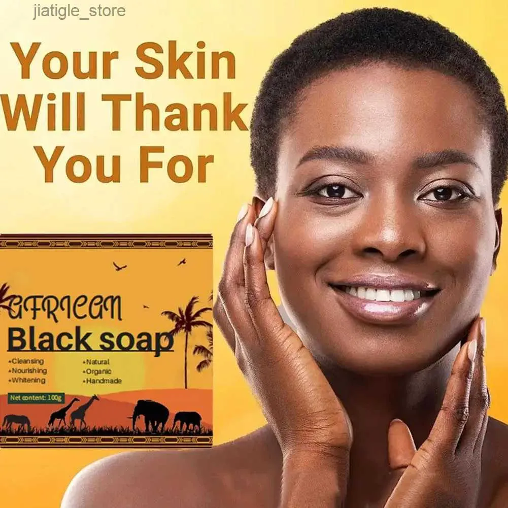 African Black Tan Removal Soap Homemade For Deep Cleaning And Rough
