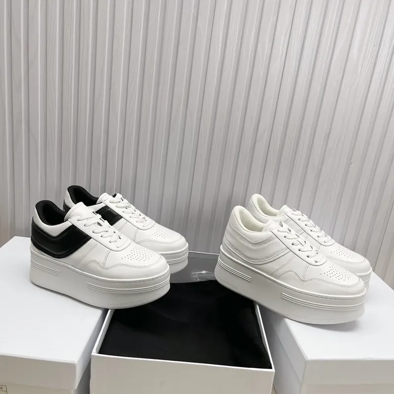 Designer Women Block Sneakers Wedge Outsole Calfskin... From Tbtgroup ...