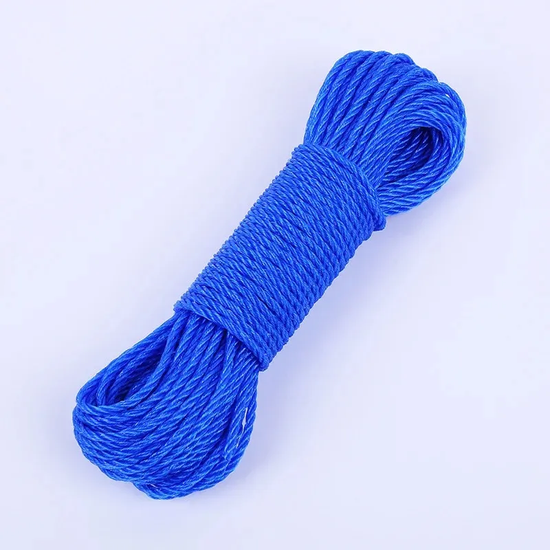 10M Colorful Nylon clothesline line Hanger Cord for Daily Outdoor ...