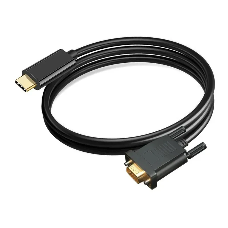 DHgate.com:[Type-C to VGA Cable] (2024) - 1.8M Type-C to VGA Adapter ...