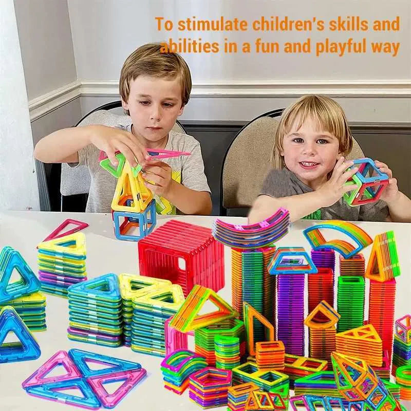 DHgate.com:Large Magnetic Building Blocks Set for Kids - DIY ...