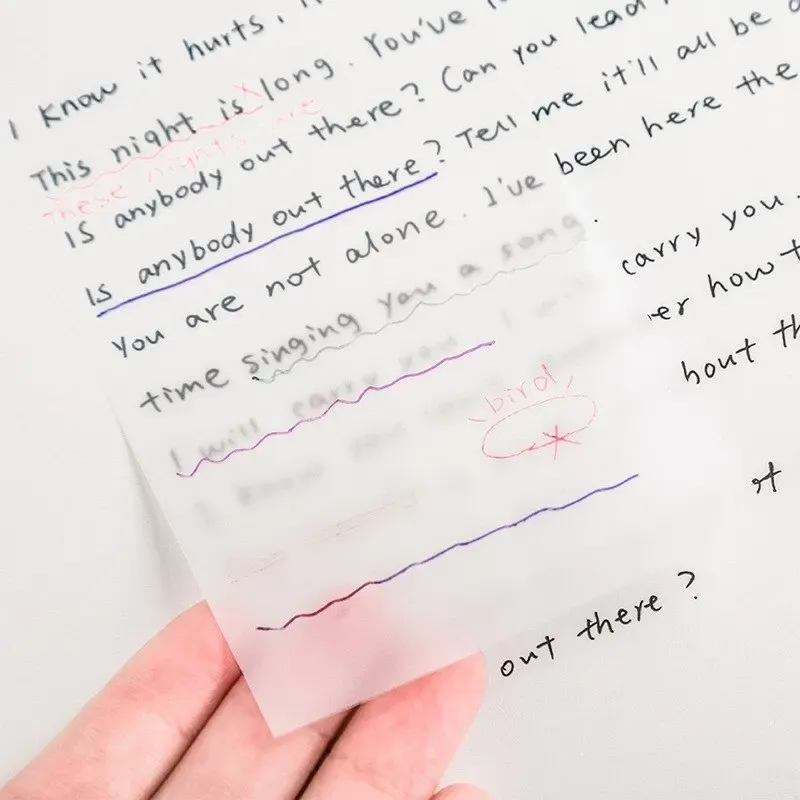 Transparent Sticky Note Pads 100 Sheets Each ... From Ddmyfriend, $22. ...