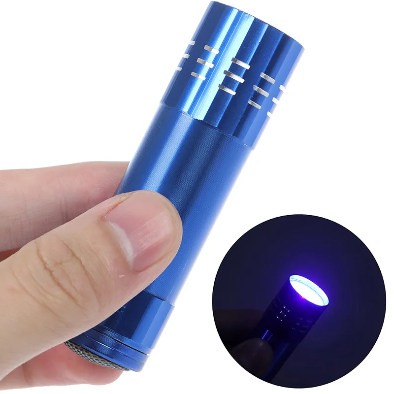DHgate.com:Mini UV LED Nail Dryer Lamp - Portable 9 LED Light Gel ...