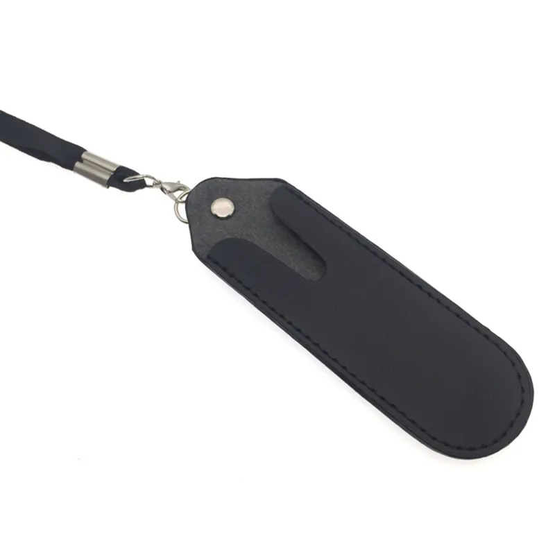 Recording Pen Protective Sleeve With Lanyard Lightweight PU Leather ...