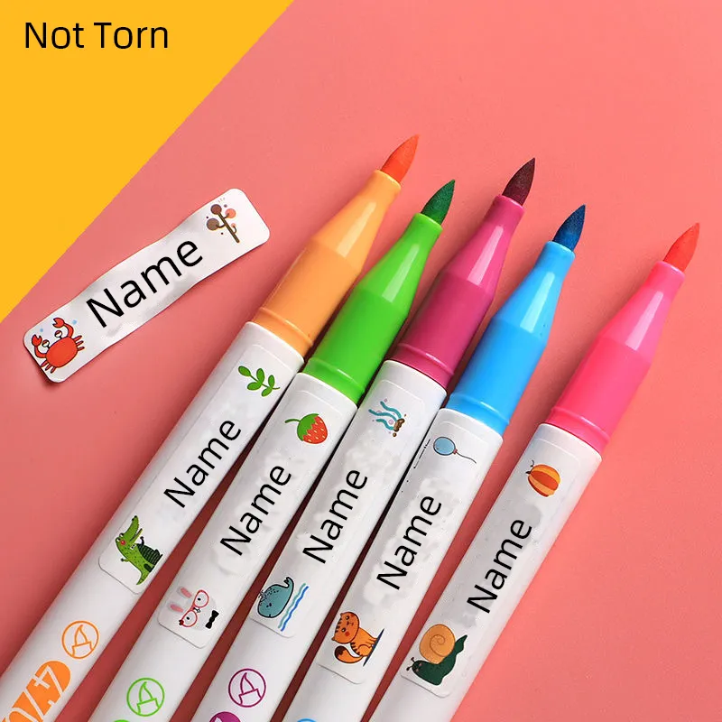 Customizable Waterproof minecraft name labels for Children's School ...