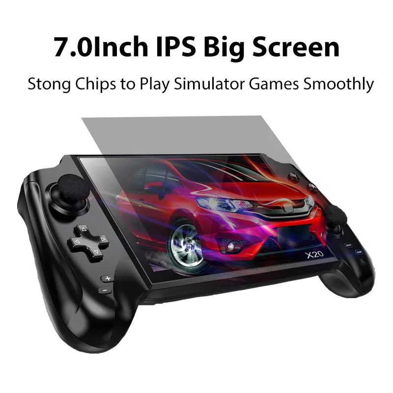 POWKIDDY X20 Portable Handheld Video Game Console with 7.0-Inch HD ...