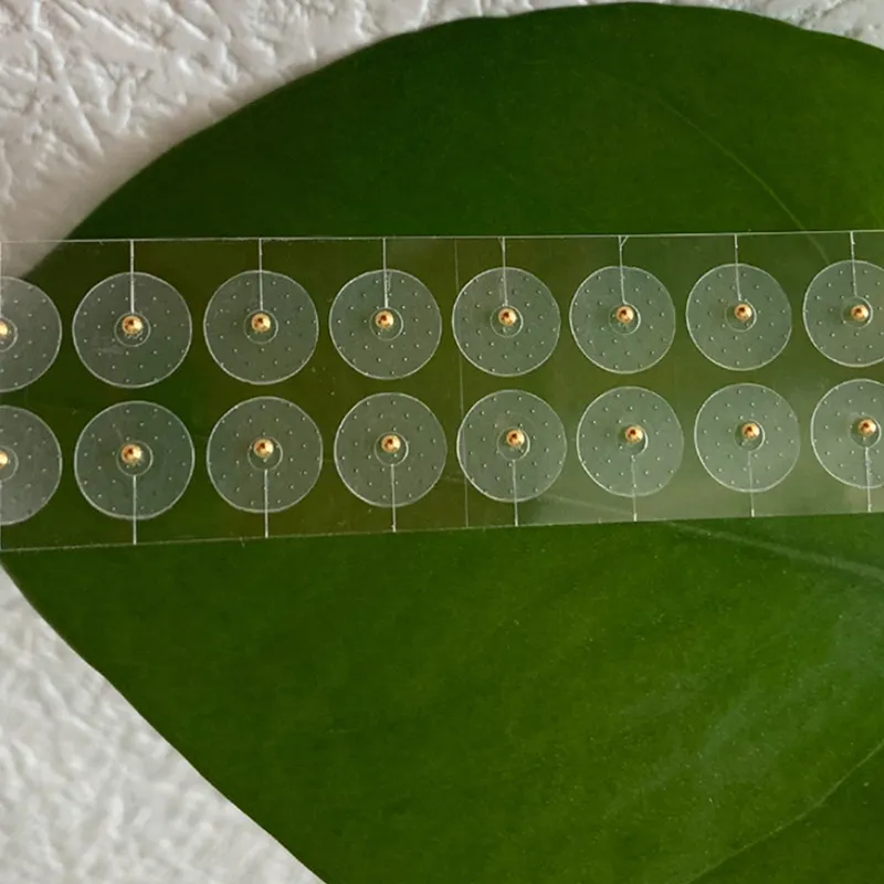 Ear Acupuncture Stickers: 100-Disposable Ear Seeds for Auricular ...