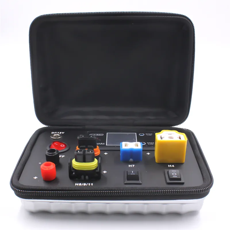 110V 220V to 12V Test Tester Bag for Car Auto Headlight LED Bulb T10 ...