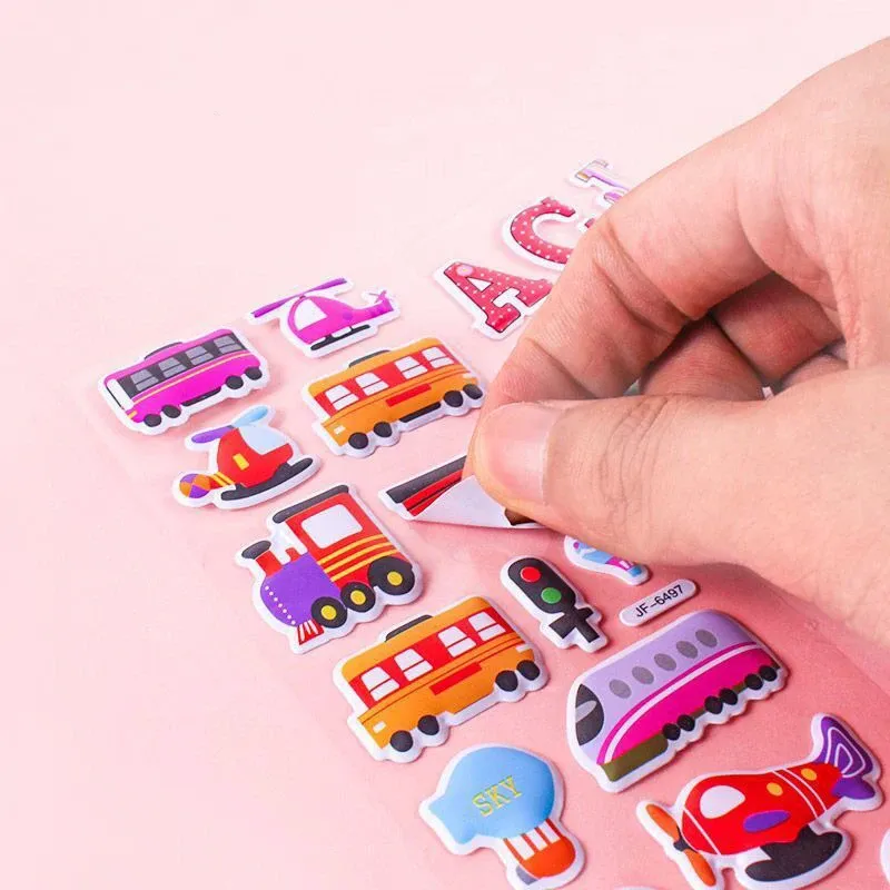 3d Stickers Puffy Puppy Stickers - 4 Sheets Kawaii 3D Dog Stickers For ...