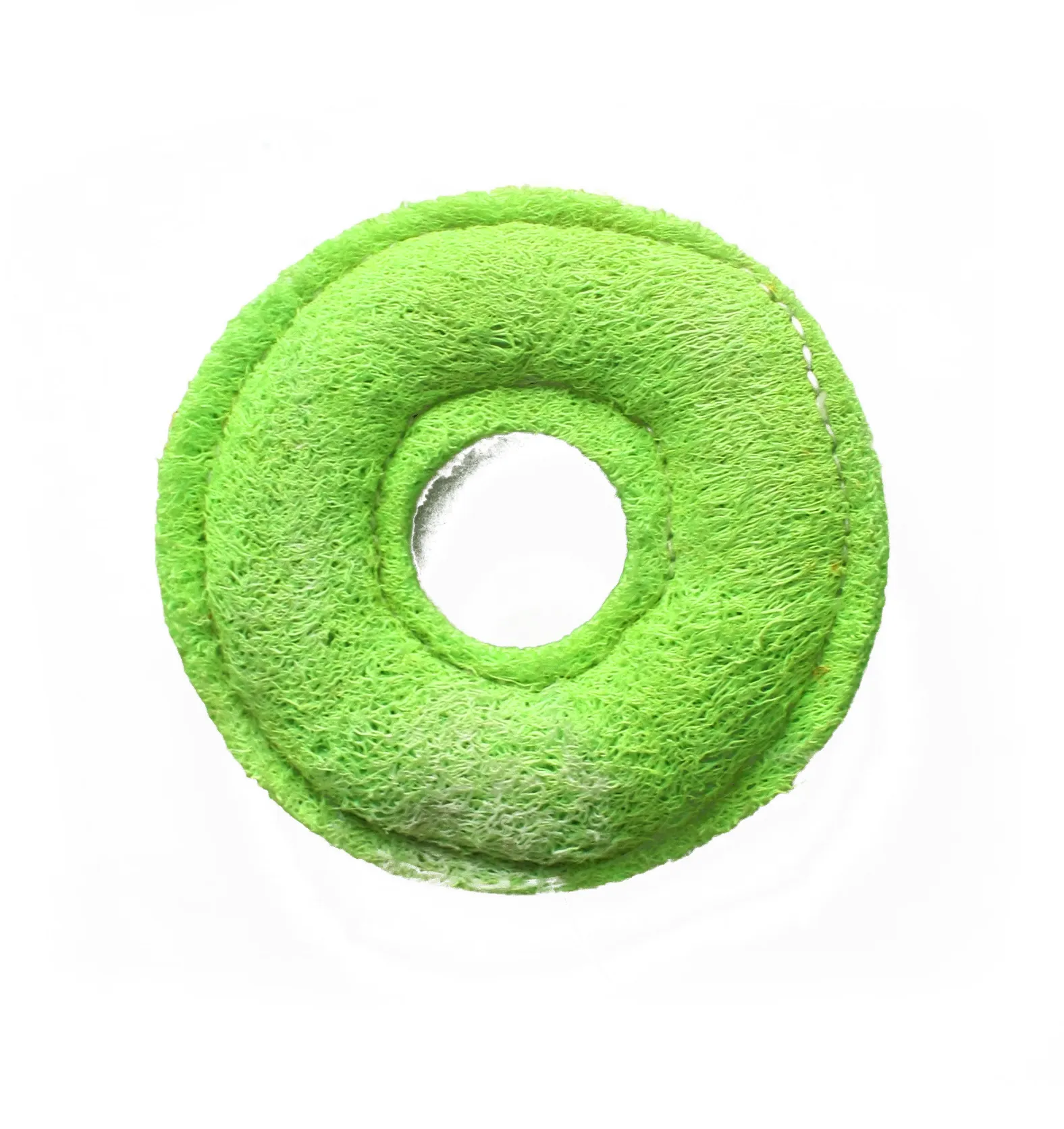 Small Loofah Pet Toy Frisbee - Natural & Safe Dog Chew Toy, Eco ...