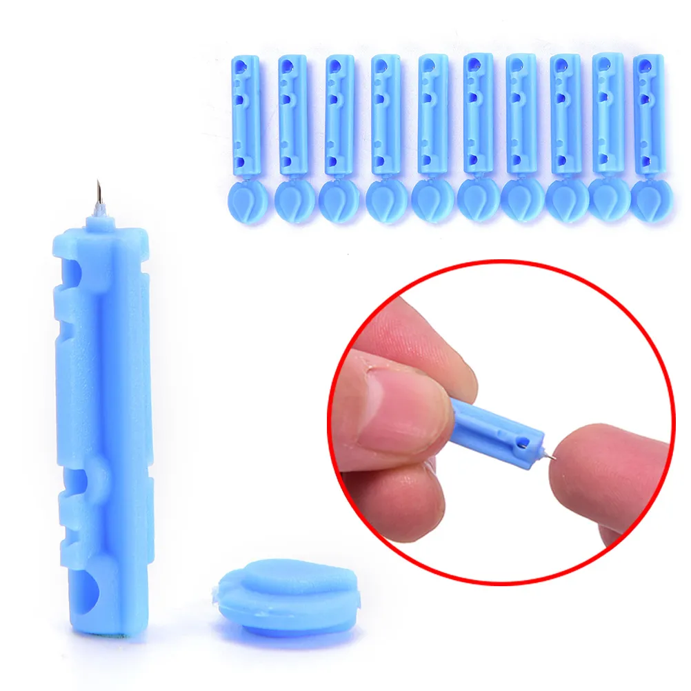 DHgate.com:50 Pcs 28G Sterile Lancets for Painless Diabetic Blood ...