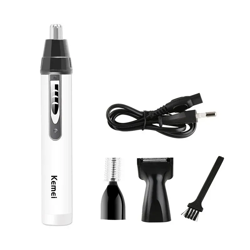 New Electric Nose And Ear Hair Trimmer For Men, Rechargeable Nose Hair ...