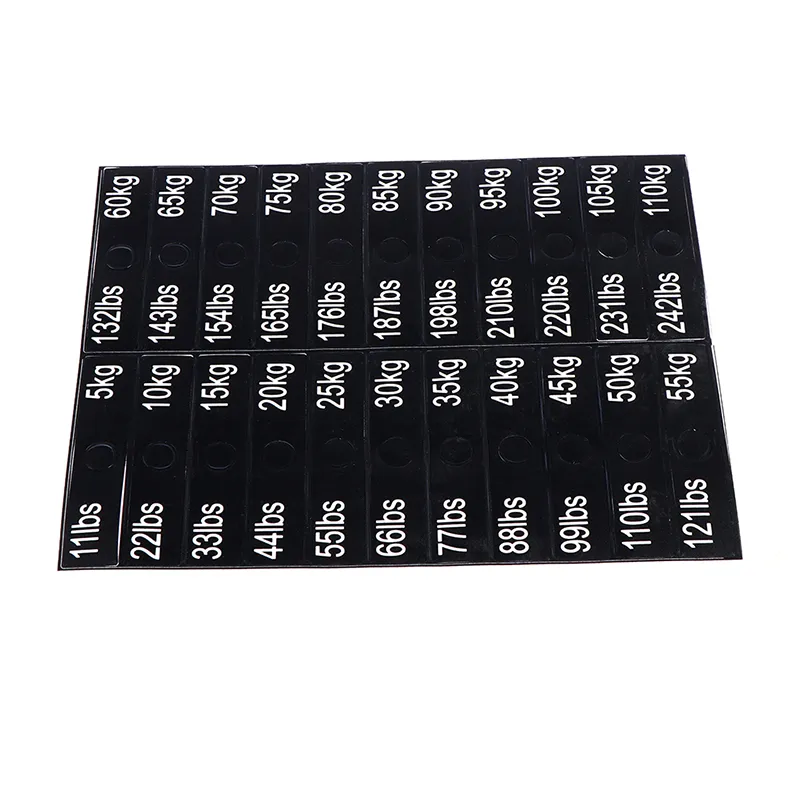 DHgate.com:Gym Decals Weight Sticker Labels for Fitness Equipment ...