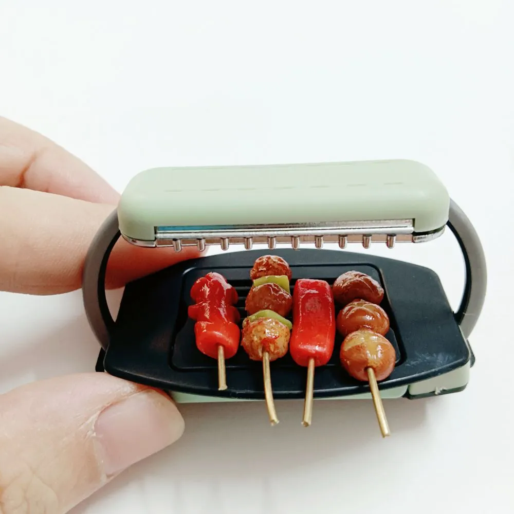 DHgate.com:1/6 ScaleMiniature Dollhouse BBQ Set Meat Skewers Food ...