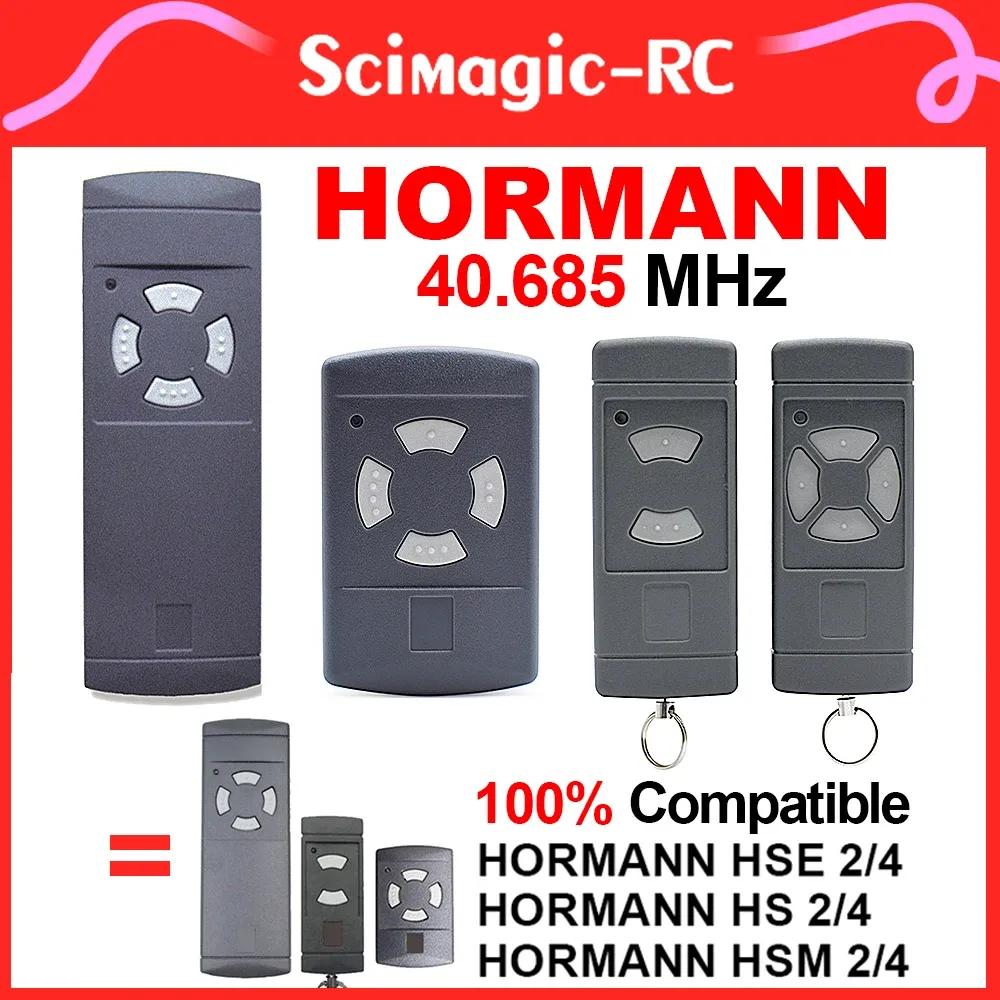 40 685 MHz Hormann HSM2 HSM4 HSE2 Garage Door Remote Control 40MHz Gate ...
