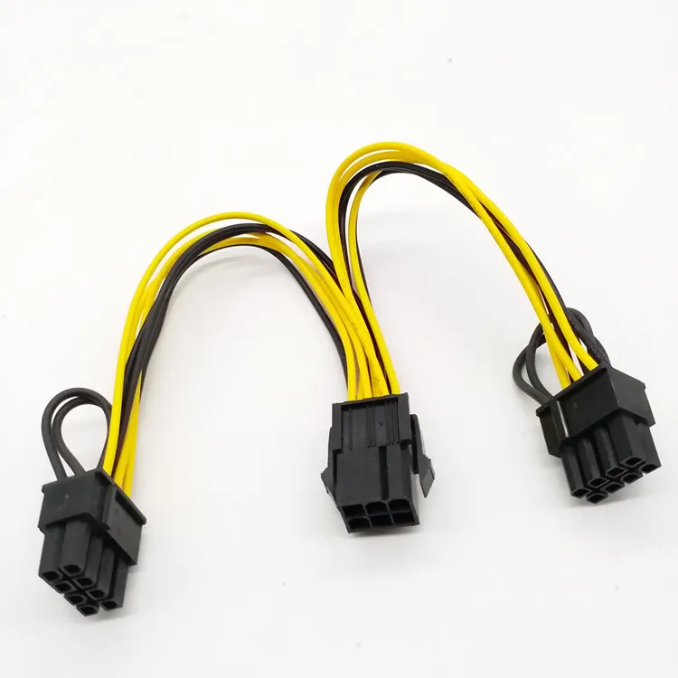 6 Pin To Dual 8 Pin Graphics Card Power Supply Cable... From Ddmymon ...