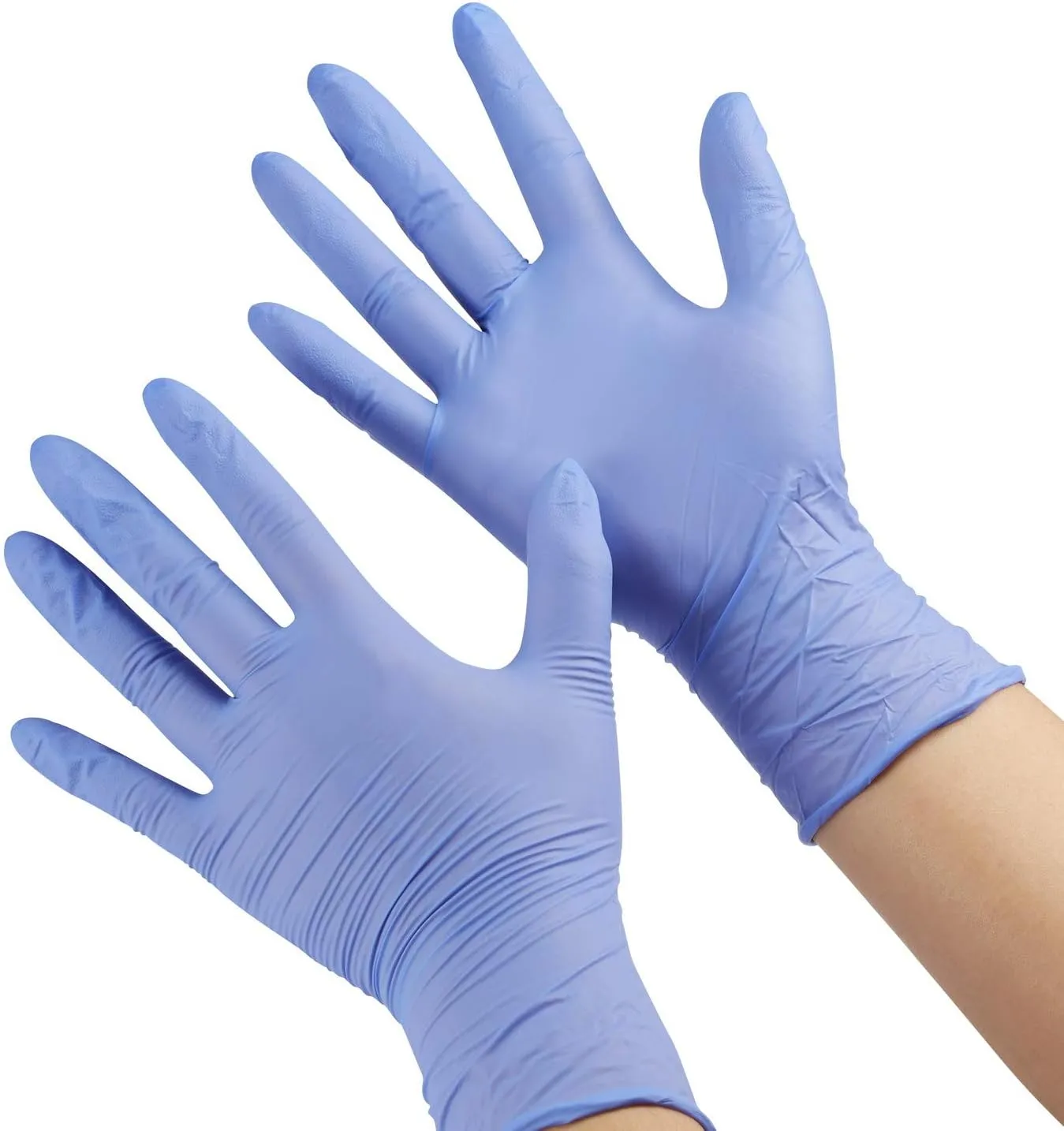 100 Pack Small Nitrile Gloves - Latex Free, Disposable for Tattooing ...