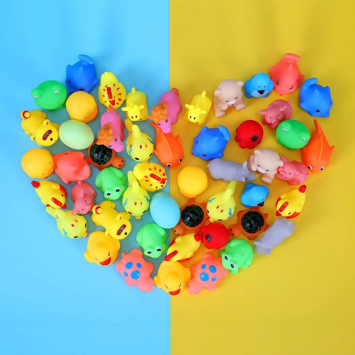 GYH Cute Animal Bath Toys Soft Rubber... From Ddmyfriend, $33.83 ...