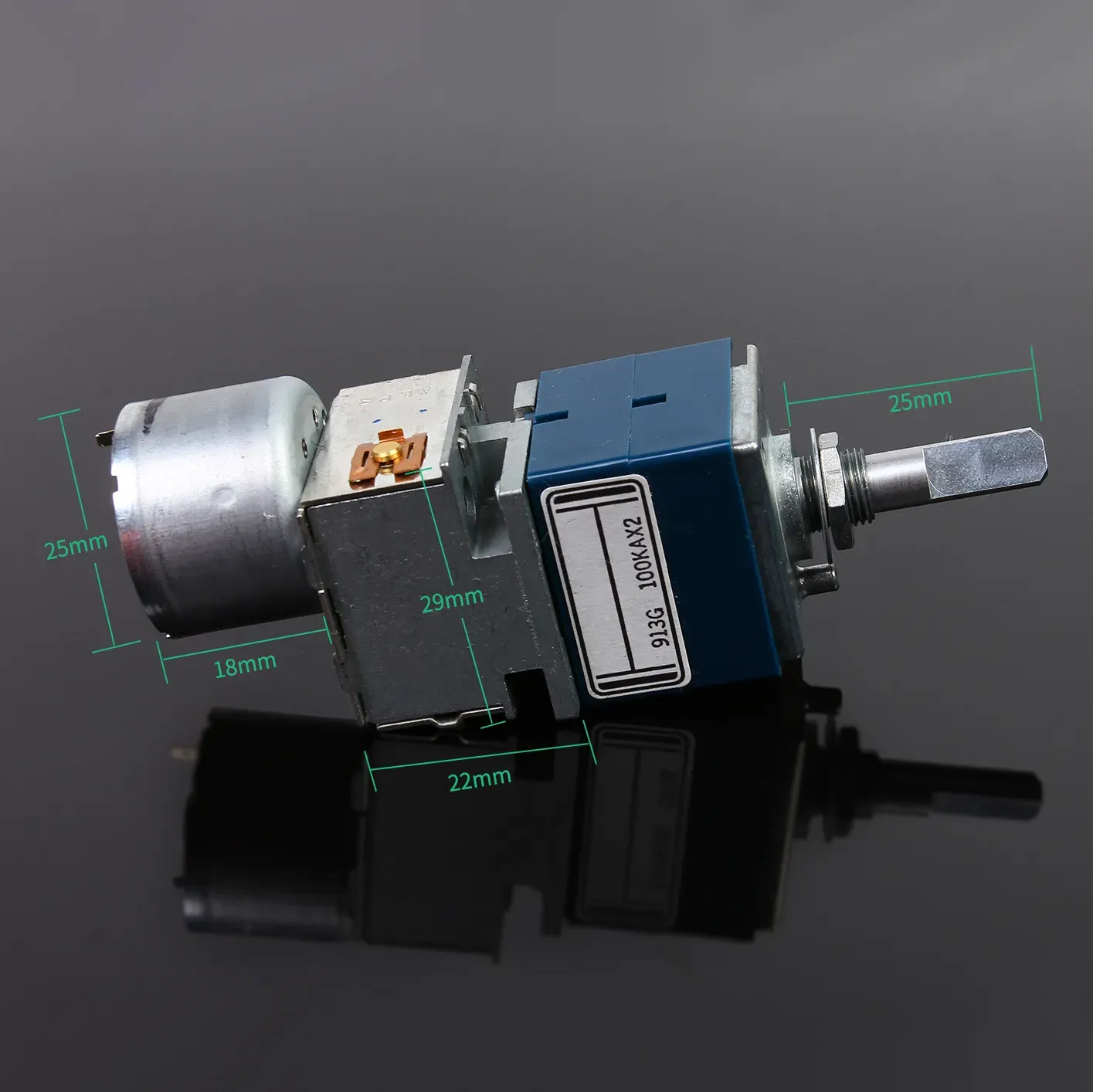 Leather Slide/Slider Fashion Bracelets 100K Slide Potentiometer - Dual ...