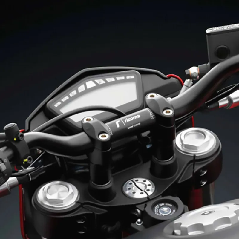 28mm CNC Aluminum Motorbike Handlebar - Universal Scooter Handle Bar ...