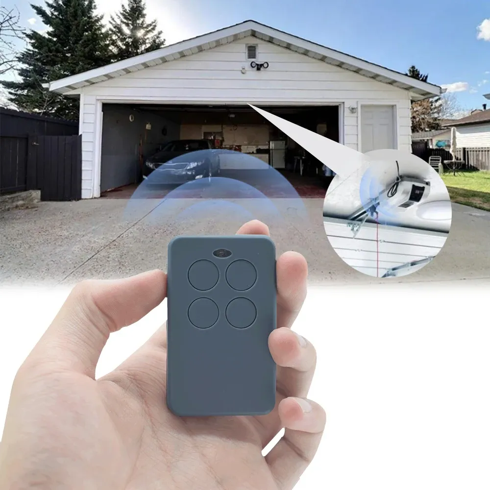 Clone Garage Door Remote - 4 Button 433.92MHz Rolling Code Key Fob ...