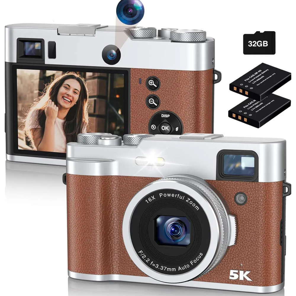 DHgate.com:2024 5K Digital Camera with 48MP Selfie Camera: Capture ...