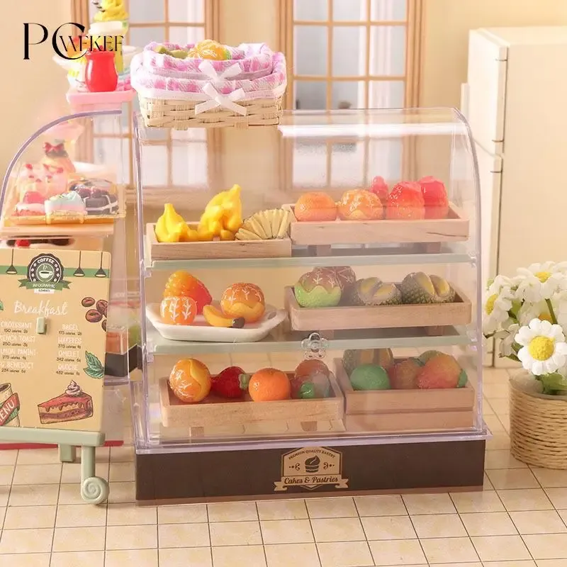 DHgate.com:1:12 Scale Dollhouse Miniature Bakery Display Counter with ...