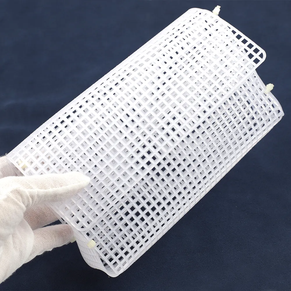 Plastic Knitting Mesh Sheet For DIY Bags Chenille Yarn Helper, Easy ...