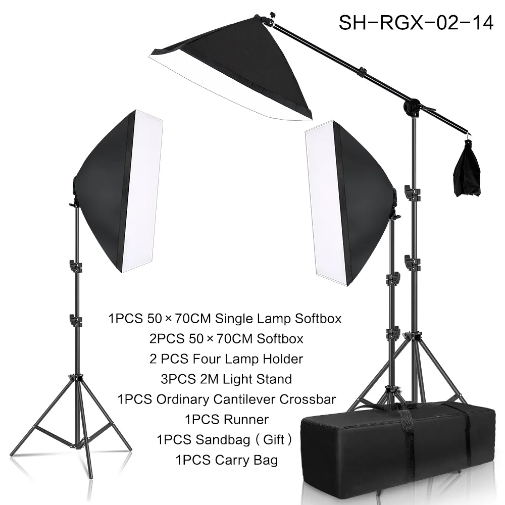 DHgate.com:SH Photo Studio Softbox Light Kit: Continuous Lighting ...