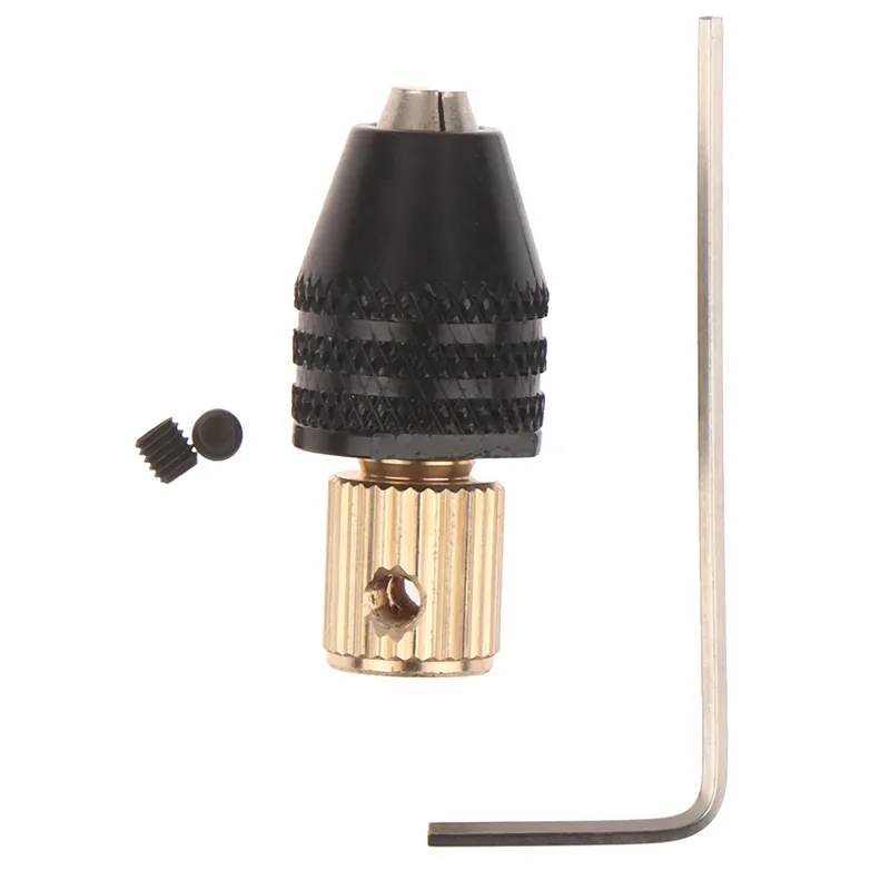 Electric Motor Shaft Mini Drill Chuck Fixture 0.5 3.2mm Drill Bit Micro ...