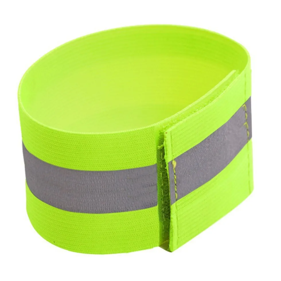 Reflective Gear Set - Safety Leg Straps, Armbands & Belt Light for ...
