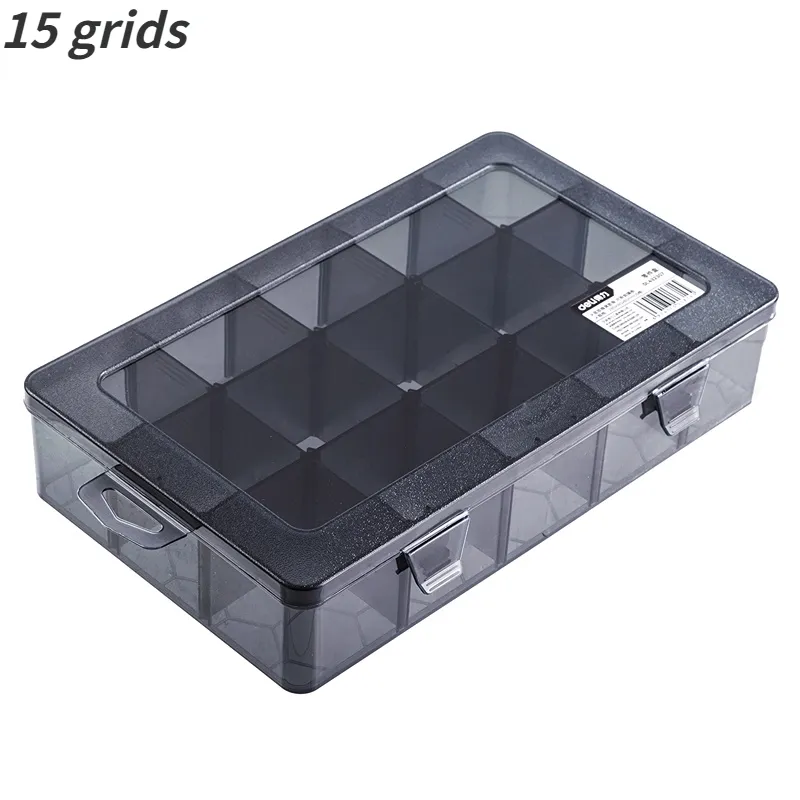 Multi-lattice Slots Tool Box Storage Case Adjustable Transparent ...