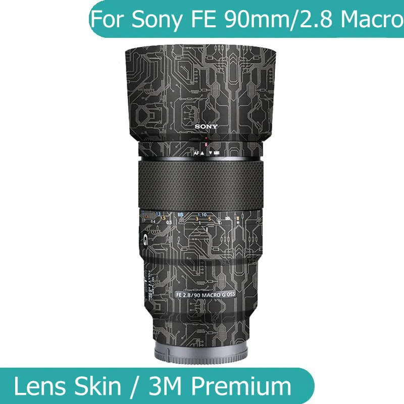 DHgate.com:SEL90M28G Camera Lens Sticker Coat Wrap Protective Film Body ...