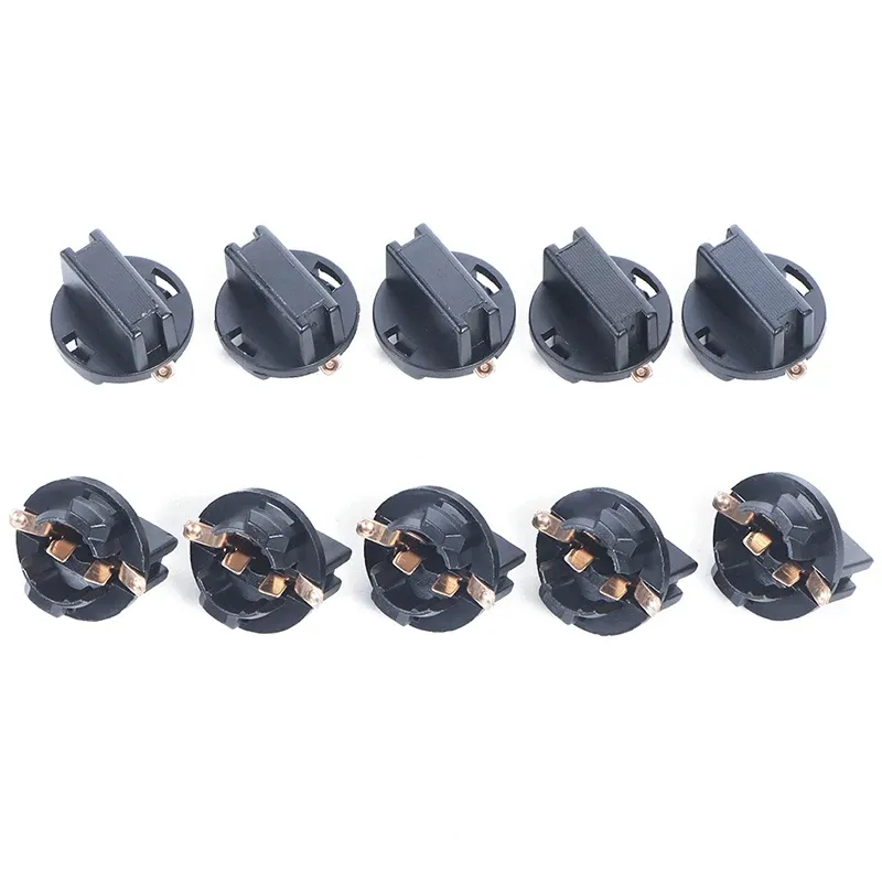 T10 Socket Dashboard Light Holders Pack of 10: Reliable Twist Lock ...