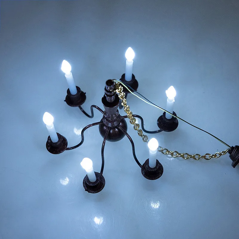 LED Miniature Dollhouse Lighting Chandelier Lamp... From Ddmyday, $19. ...